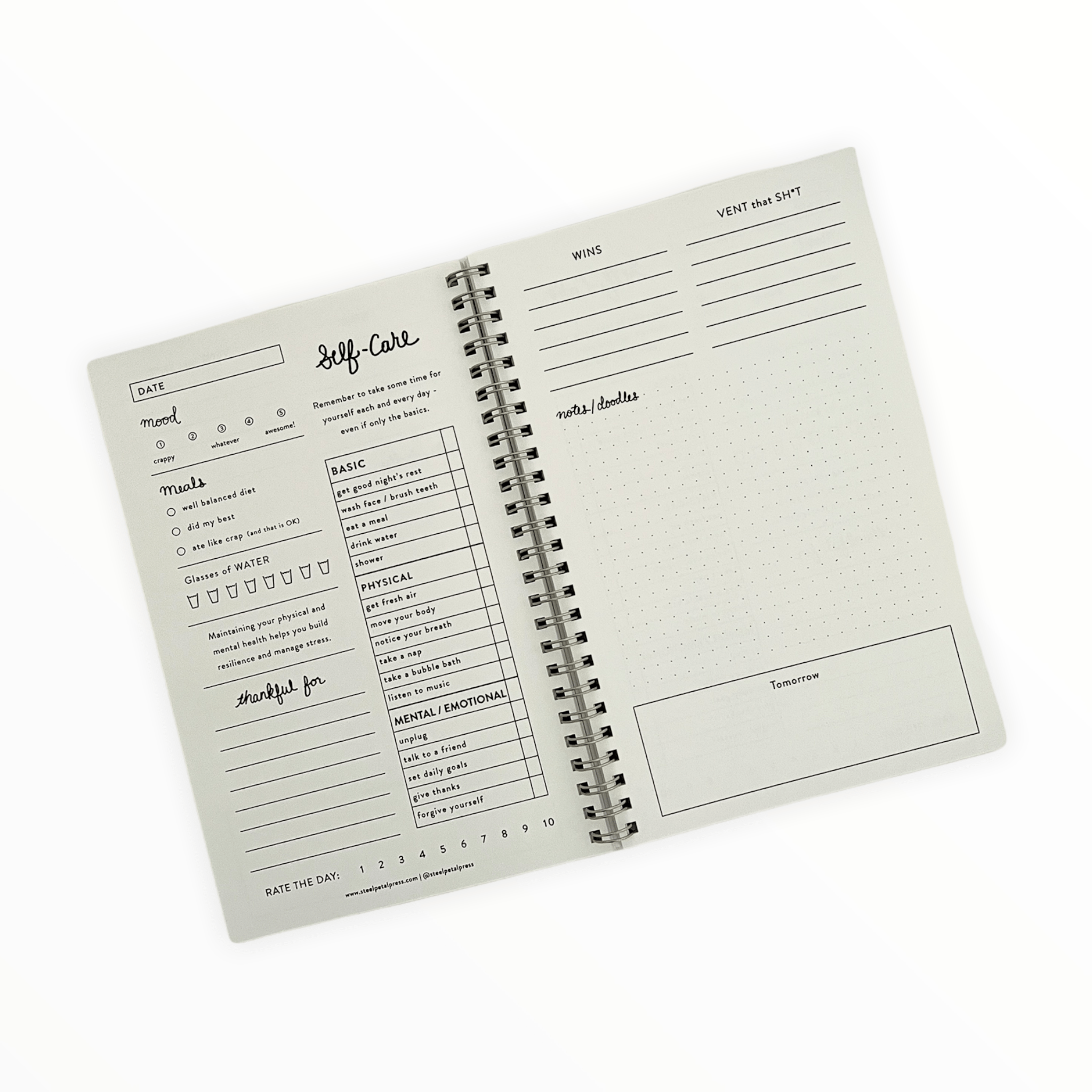 Daily Mood Notebook | The Paper Drawer